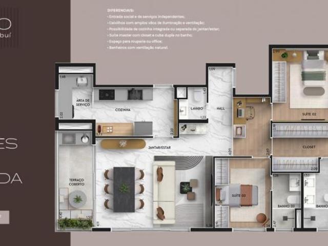 Apartamento, Cambuí, Campinas, SP