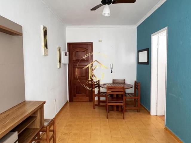 Apartamento canto do forte Praia Grande 1 dormitório grande espaçoso