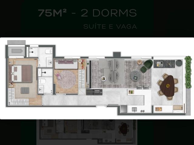 Apartamento Charmoso 75m² Centro SP