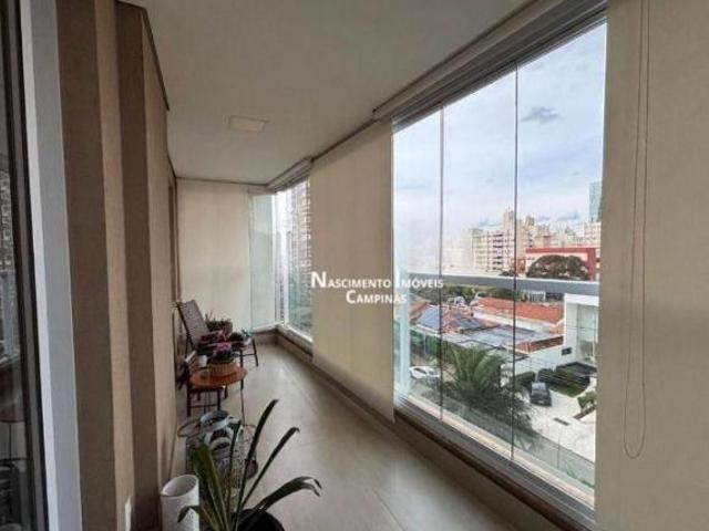 Apartamento charmoso com 3 suítes e ambientes funcionais! Cambuí Campinas/SP