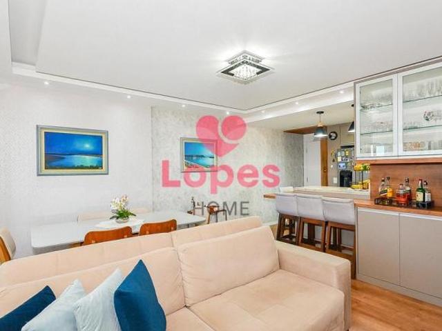 Apartamento CIC 3 Dormitórios 1 Suite 2 Vagas Face Norte Mobiliado
