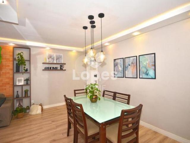 Apartamento CIC 3 Dormitórios 1 Vaga Face Oeste Mobiliado