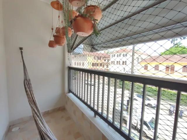 Apartamento de 3 dormitórios com suíte na Frente do Boqueirão, Santos – Financia e Aceita Permuta