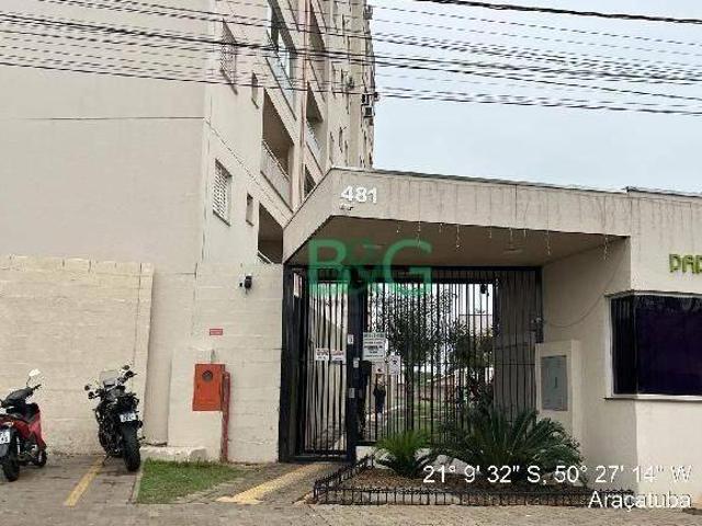 Apartamento à venda, 57 m² por R$ 134.067,16 Petit Trianon Araçatuba/SP