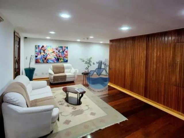 Apartamento com 3 dormitórios à venda, 114 m² por R$ 640.000,00 Ponta da Praia Santos/SP