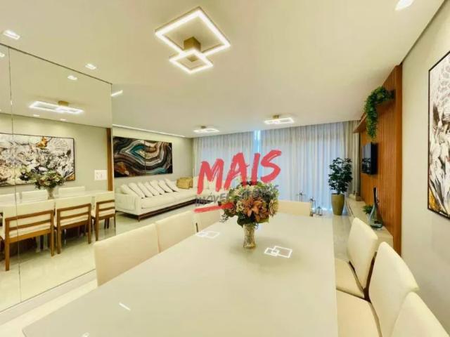 Apartamento com 3 Dormitórios à venda, 127 m² Gonzaga Santos/SP
