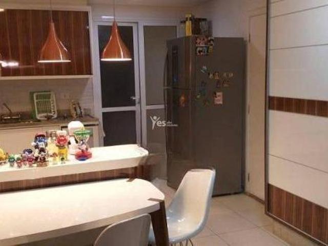 Apartamento com 3 Dormitorio s localizado a no bairro Campestre em Santo André
