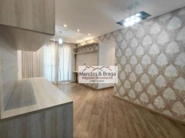 Apartamento com 3 dormitórios, 75 m² venda por R$ 670.000,00 ou aluguel por R$ 4.174,07/mês Vila