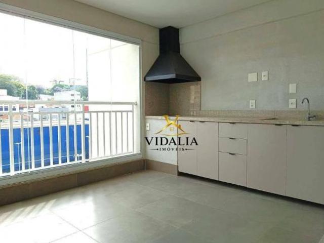 Apartamento com 3 dormitórios, 93 m² venda por R$ 1.290.000 ou aluguel por R$ 7.108/mês Macedo