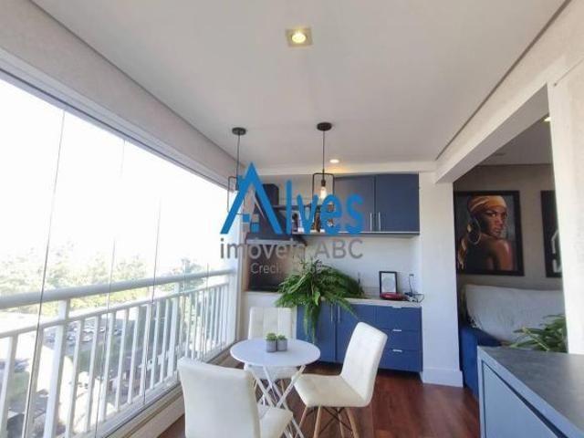 Apartamento com 3 dormitórios 94m² Condominio Trilogy Centro SBC