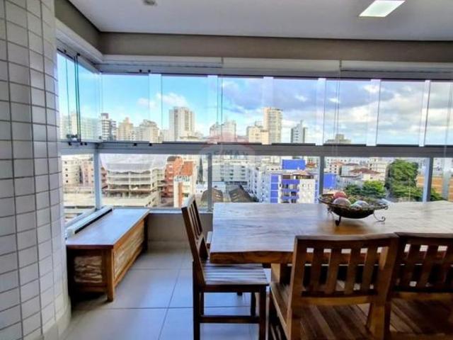 Apartamento com 3 dormitorios 1 suíte e sacada com àrea Gourmet nas Astúrias
