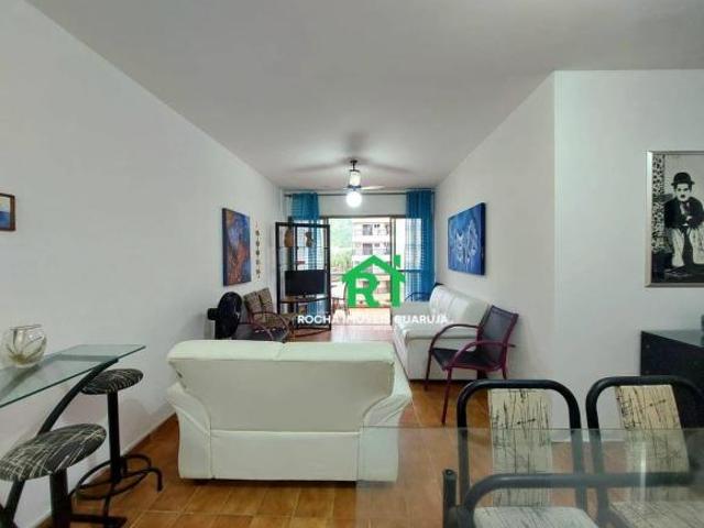 Apartamento com 3 Dormitórios 1 Suítes, Sacada, Enseada, Guarujá/SP