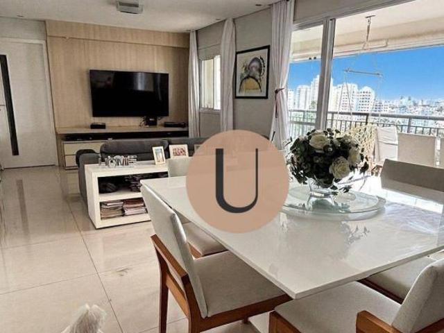 Apartamento com 3 dormitórios 1suite, varanda gourmet com churrasqueira a carvão à venda, 121 m²