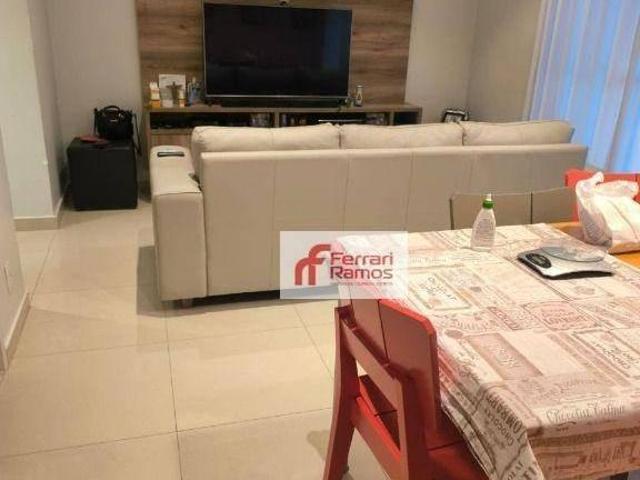 Apartamento com 3 dormitórios, 2 suítes, 100 m² venda por R$ 1.250.000 ou aluguel por R$ 7.133/mês