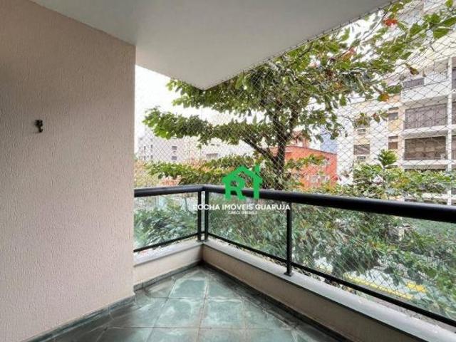 Apartamento com 3 dormitórios 2 suítes, 1 vaga, lazer, Enseada, Guarujá/SP