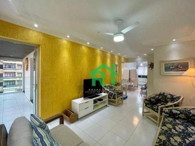Apartamento com 3 Quartos 2 Suítes, 2 vagas e lazer à venda em Pitangueiras, Guarujá