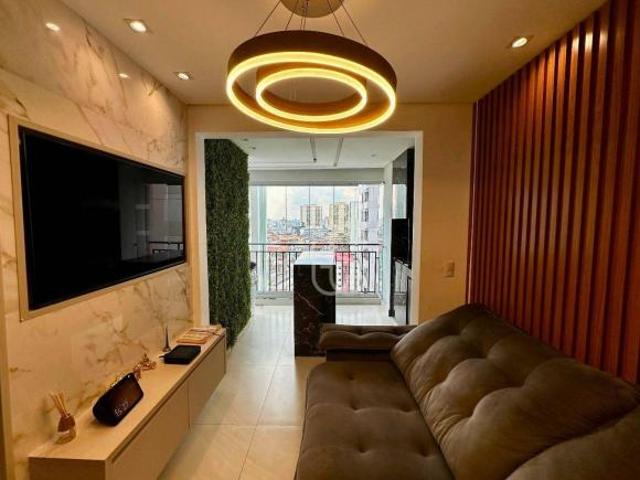 Apartamento com 3 dormitórios à venda Mobiliado, 81 m² por R$ 980.000 Jardim Flor da Montanha Gu