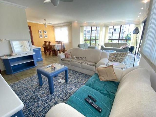 Apartamento com 3 dormitórios à venda na Enseada, 140 m² Guarujá