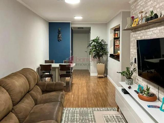 APARTAMENTO COM 3 DORMITÓRIOS À VENDA NO CONDOMÍNIO RAVENNA ENGORDADOURO JUNDIAÍ/SP