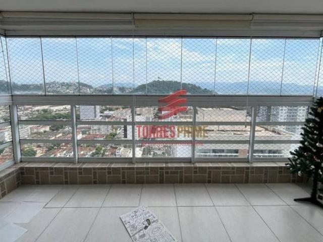 Apartamento com 3 dormitórios à venda com Lazer Completo, 96 m² por R$ 960.000 Vila Belmiro Sant