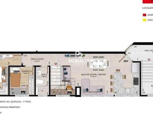 Apartamento com 3 dormitórios à venda Cruzeiro São José dos Pinhais/PR