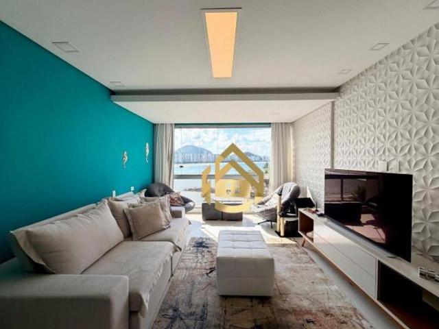 Apartamento com 3 dormitórios à venda por R$ 1.400.000 Praia das Asturias Frente Mar Guarujá/SP