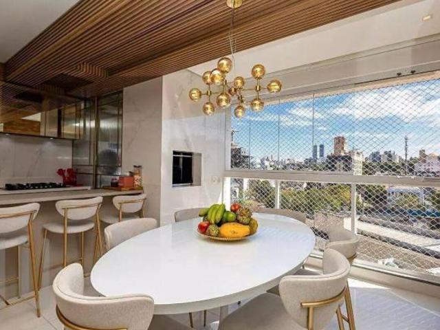 Apartamento com 3 dormitórios à venda por R$ 1.590.000,00 Mercês Curitiba/PR