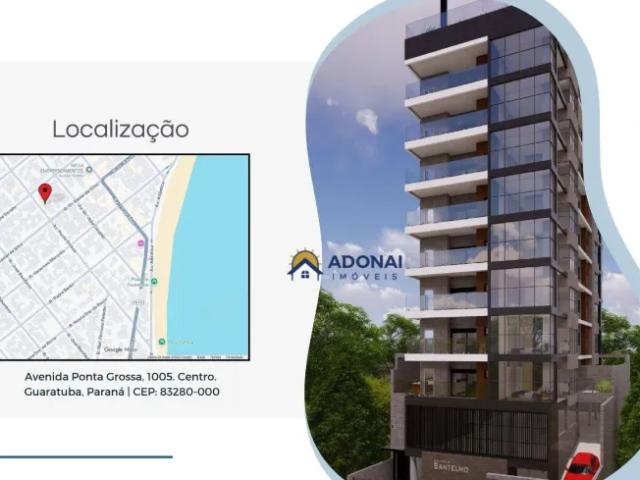Apartamento com 3 dormitórios à venda por R$ 1.785.000,00 Centro Guaratuba/PR