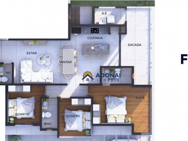 Apartamento com 3 dormitórios à venda por R$ 1.885.000,00 Centro Guaratuba/PR