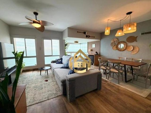 Apartamento com 3 dormitórios à venda por R$ 980.000 Praia das Pitangueiras Frente Mar Guarujá/S
