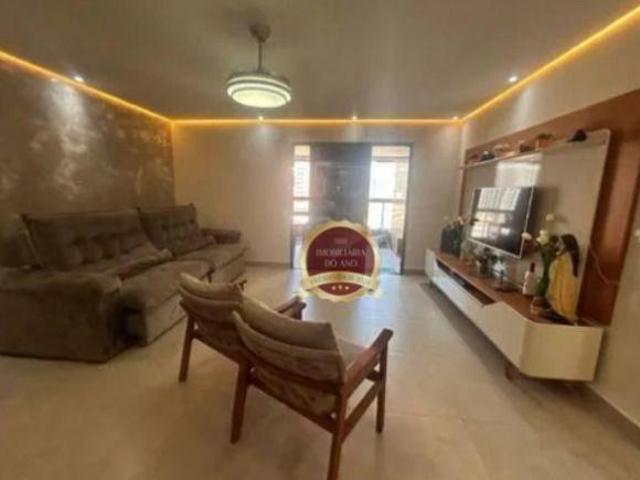 Apartamento com 3 dormitórios à venda, Vila Guilhermina Praia Grande/SP