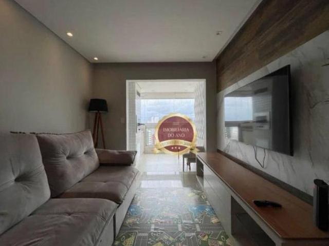 Apartamento com 3 dormitórios à venda, Vista mar Canto do Forte Praia Grande/SP