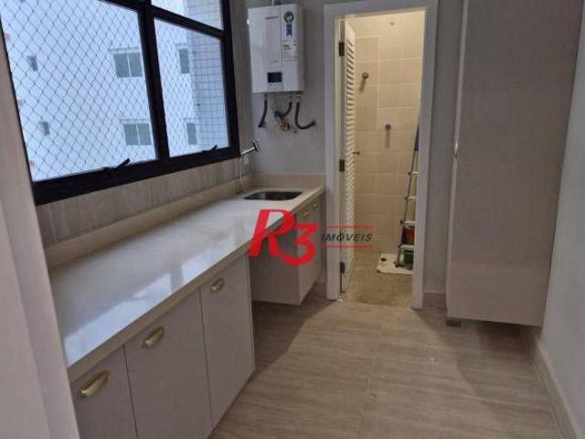 Apartamento com 3 dormitórios à venda, 143 m² por R$ 1.850.000,00 Aparecida Santos/SP