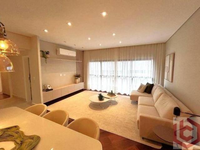 Apartamento com 3 dormitórios à venda, 143 m² por R$ 1.999.000,00 Aparecida Santos/SP