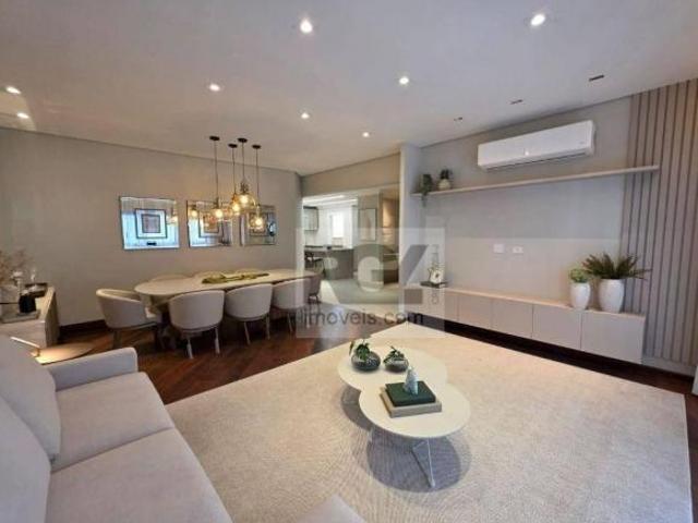 Apartamento com 3 dormitórios à venda, 143 m² por R$ 1.850.000,00 Aparecida Santos/SP