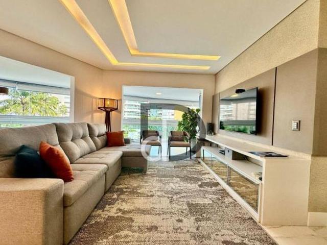 Apartamento com 3 dormitórios à venda, 143 m² por R$ 5.599.000,00 Riviera de São Lourenço Bertio