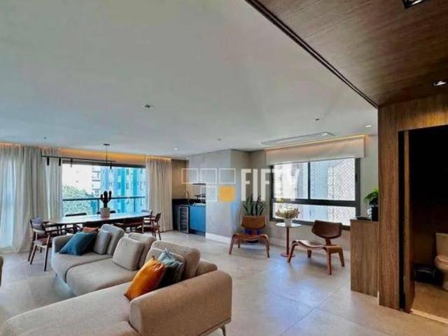 Apartamento com 3 dormitórios à venda, 140 m² Brooklin Paulista São Paulo/SP