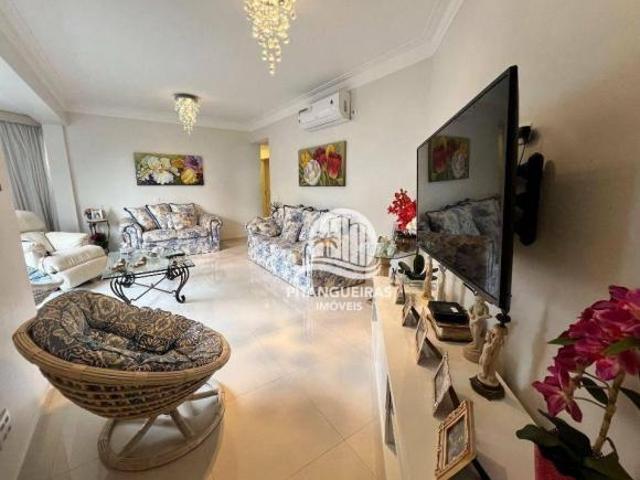 Apartamento com 3 dormitórios à venda, 140 m² Pitangueiras Guarujá/SP