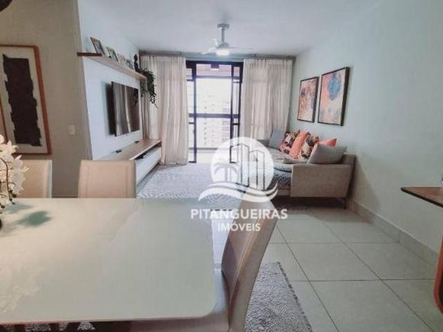 Apartamento com 3 dormitórios à venda, 140 m² Pitangueiras Guarujá/SP