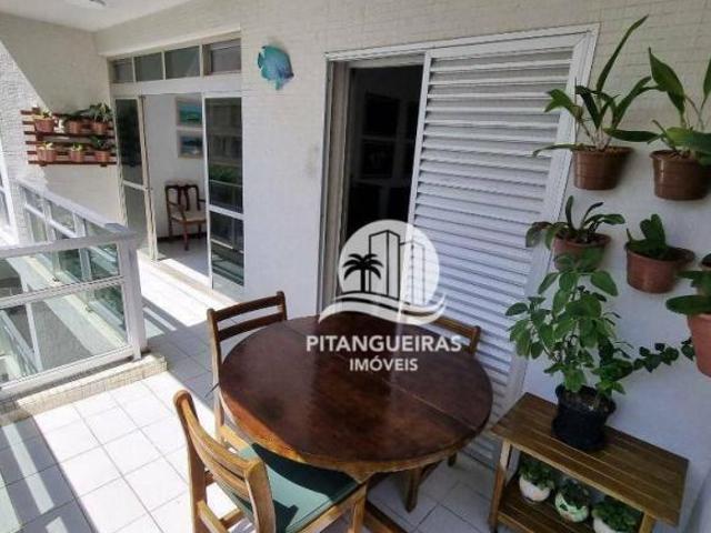 Apartamento com 3 dormitórios à venda, 140 m² Pitangueiras Guarujá/SP