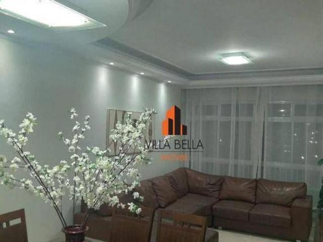 Apartamento com 3 dormitórios à venda, 140 m² por R$ 650.000,00 Centro Santo André/SP