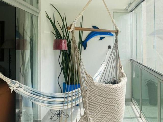 Apartamento com 3 dormitórios à venda, 140 m² por R$ 680.000,00 Jardim Três Marias Guarujá/SP