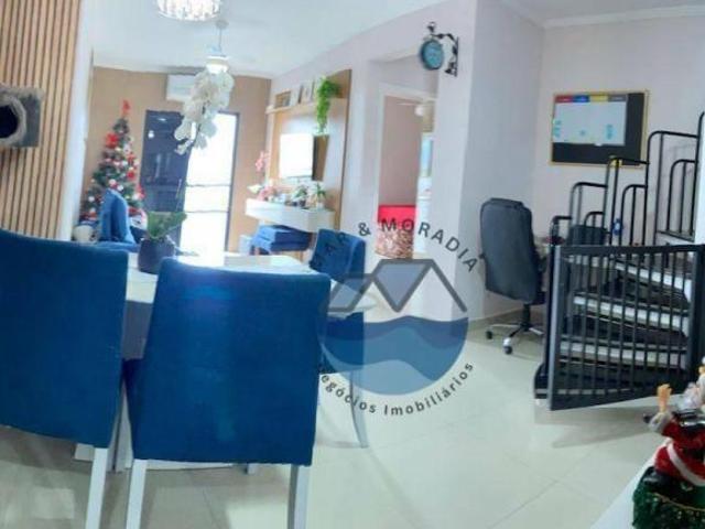 Apartamento com 3 dormitórios à venda, 140 m² por R$ 750.000,00 Caiçara Praia Grande/SP