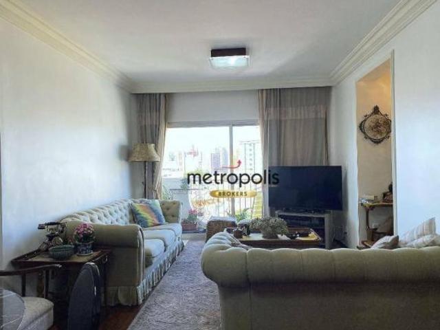 Apartamento com 3 dormitórios à venda, 140 m² por R$ 850.000,00 Vila Valparaíso Santo André/SP