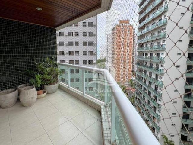 Apartamento com 3 dormitórios à venda, 140 m² por R$ 960.000,00 Pitangueiras Guarujá/SP