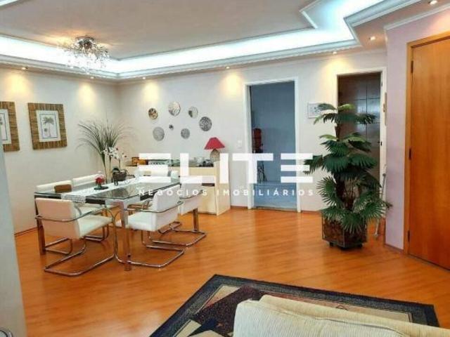 Apartamento com 3 dormitórios à venda, 142 m² Centro Vila Assunção Santo André/SP