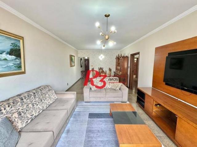 Apartamento com 3 dormitórios à venda, 142 m² por R$ 1.100.000,00 Boqueirão Santos/SP