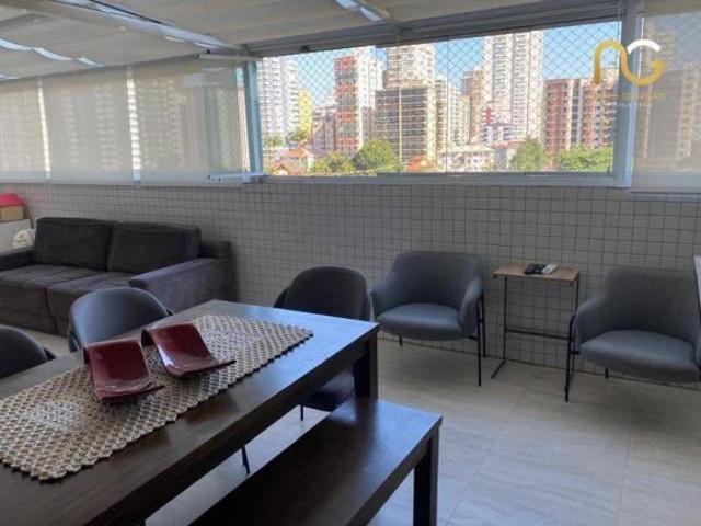 Apartamento à venda, 144 m² por R$ 1.300.000,00 Canto do Forte Praia Grande/SP