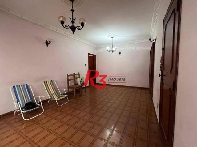 Apartamento com 3 dormitórios à venda, 144 m² por R$ 620.000,00 Boqueirão Santos/SP