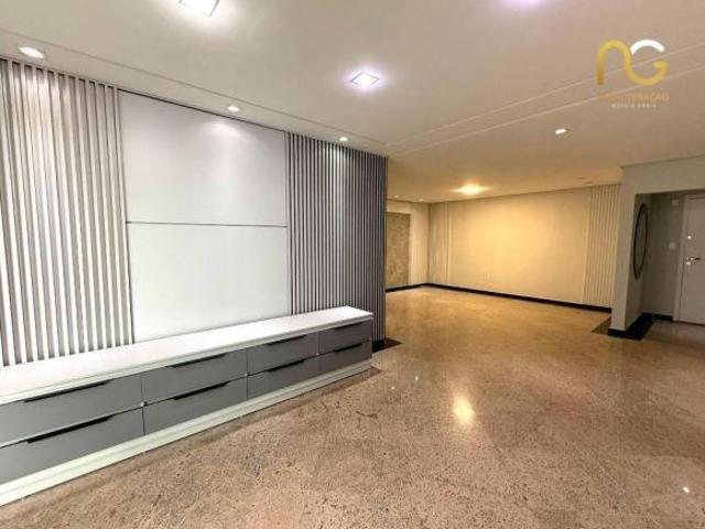 Apartamento com 3 dormitórios à venda, 145 m² por R$ 1.700.000,00 Canto do Forte Praia Grande/SP